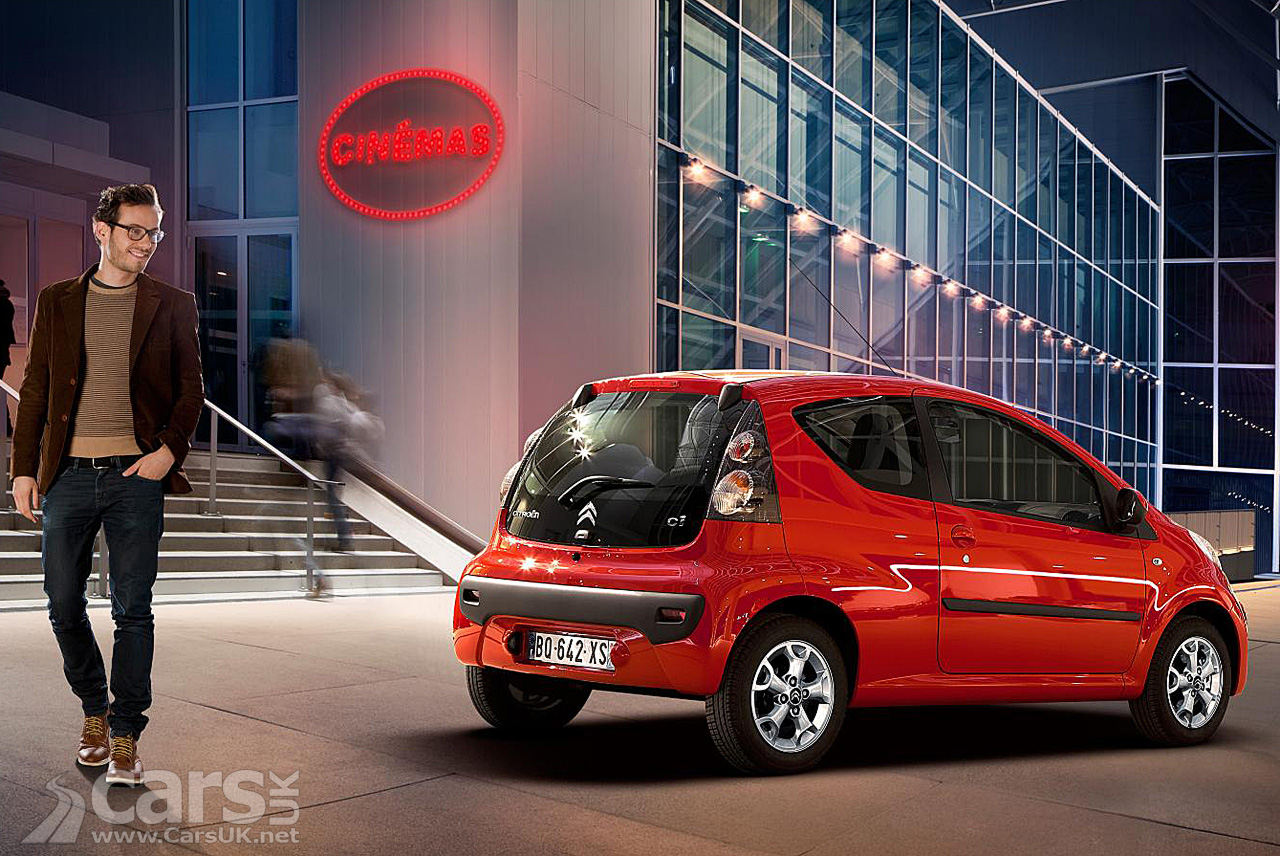 Citroen C1 gets a facelift for 2012 too