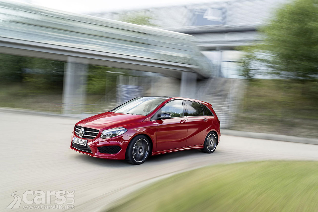 Mercedes B-Class gets a facelift for 2015