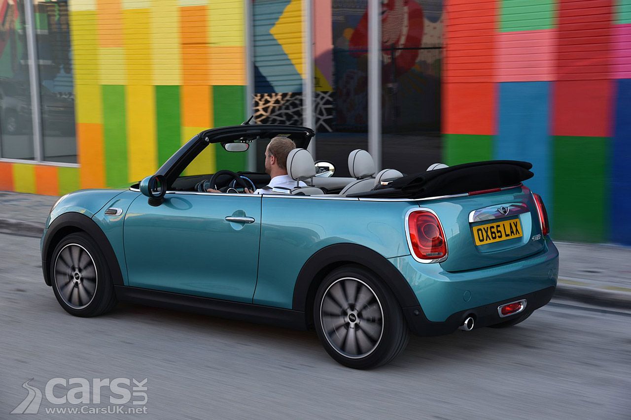 2016 MINI Convertible arrives as Cooper, Cooper D & Cooper S. Costs ...