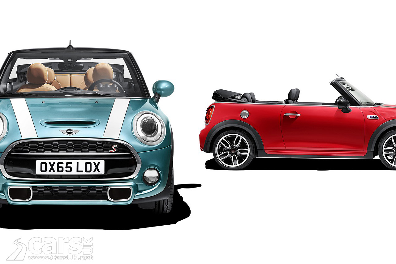 2016 MINI Convertible arrives as Cooper, Cooper D & Cooper S. Costs ...