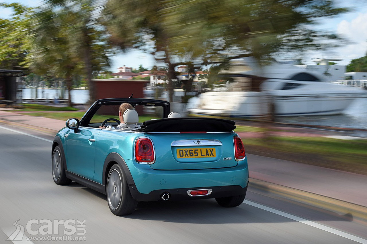 2016 MINI Convertible arrives as Cooper, Cooper D & Cooper S. Costs ...