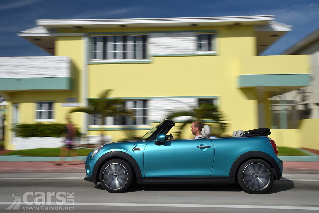 2016 MINI Convertible arrives as Cooper, Cooper D & Cooper S. Costs ...