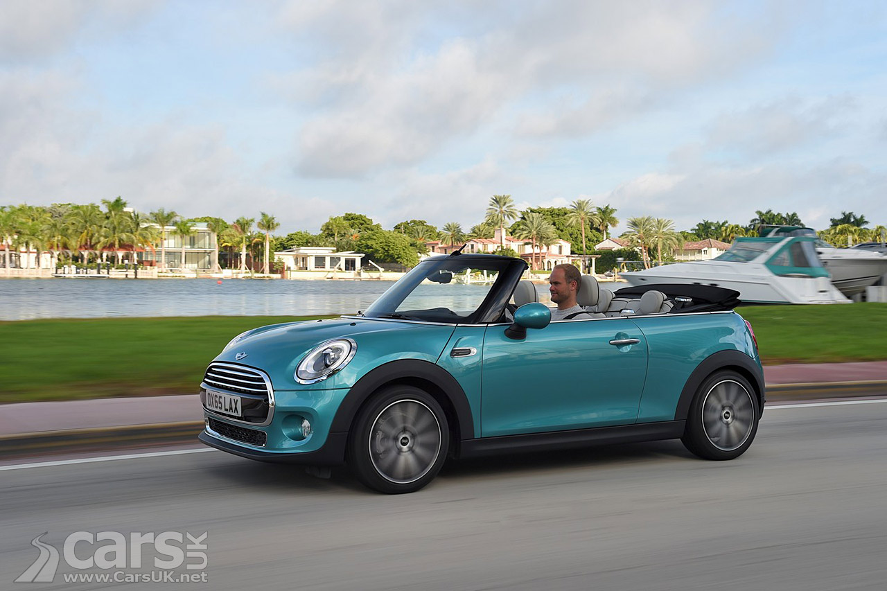 2016 MINI Convertible arrives as Cooper, Cooper D & Cooper S. Costs ...