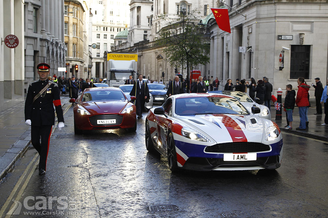Aston Martin puts on a show for the Lord Mayor | Cars UK