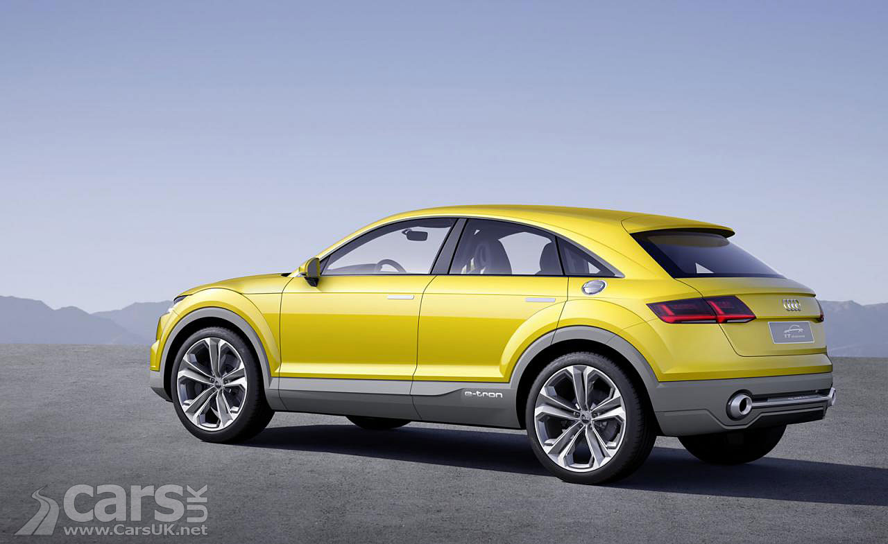 It's the Audi TT Off-Road Concept, not the Audi Q4! | Cars UK
