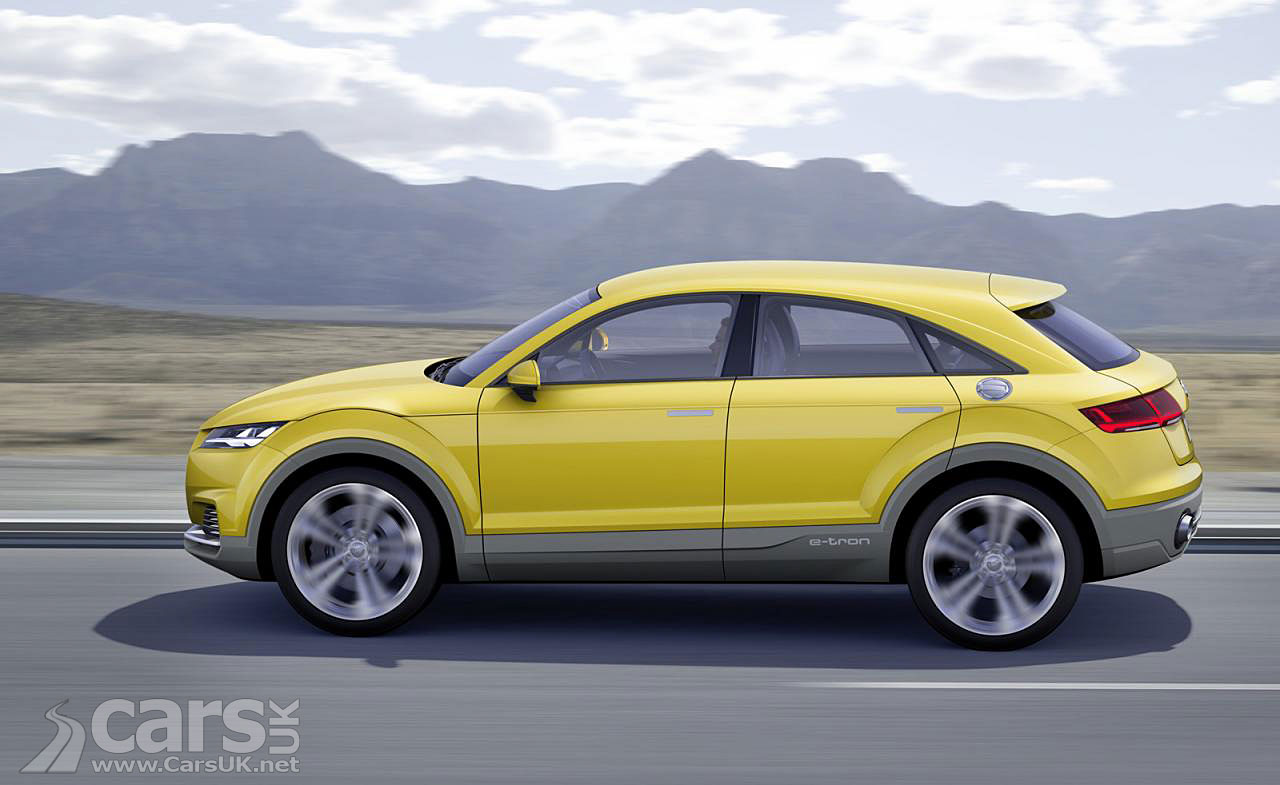 It's the Audi TT Off-Road Concept, not the Audi Q4! | Cars UK