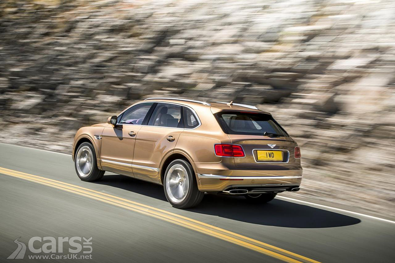 First Bentley Bentayga SUV rolls off the production line in Crewe | Cars UK