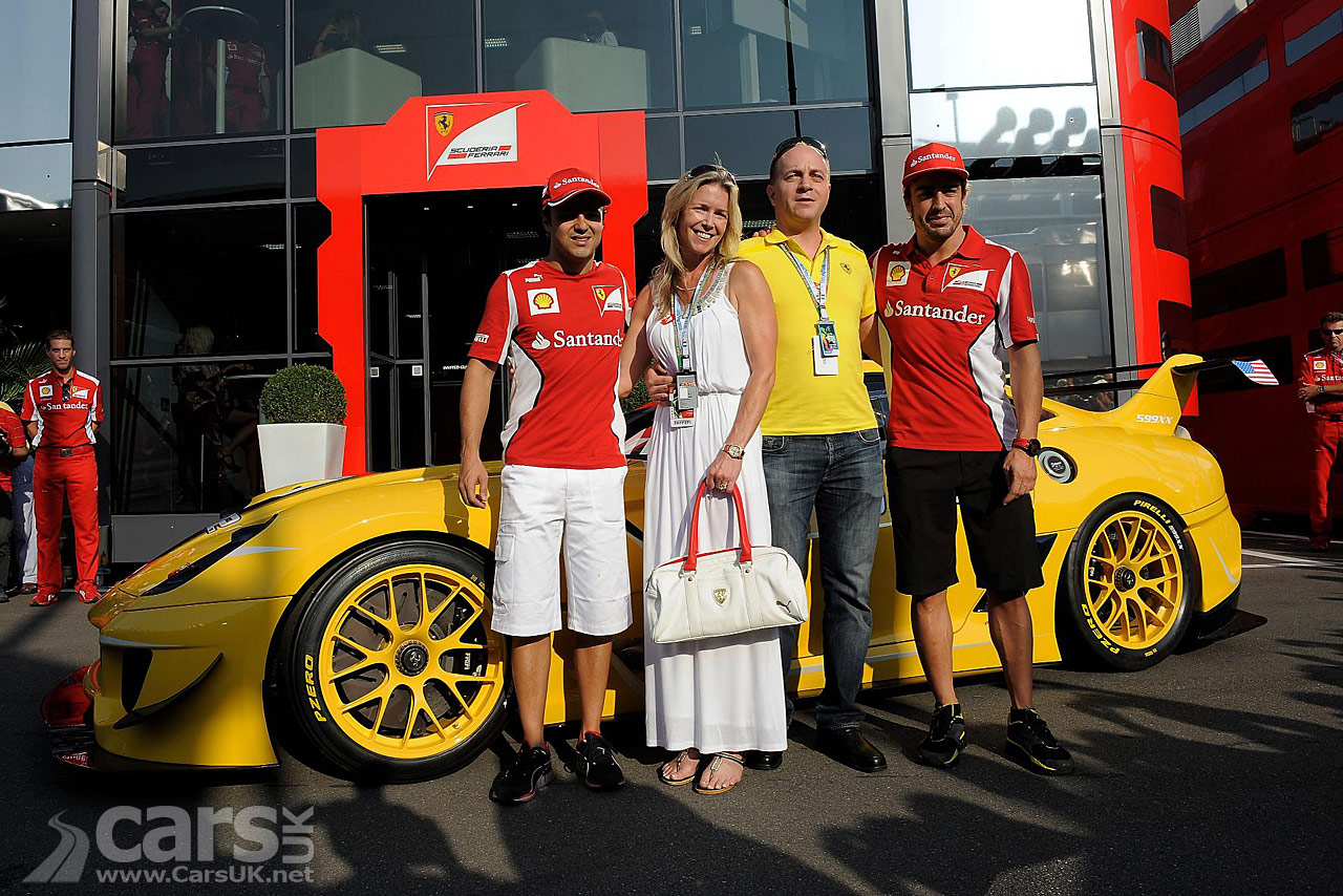 Earthquake auction Ferrari 599 XX Evo handed to Google's Benjamin Sloss ...