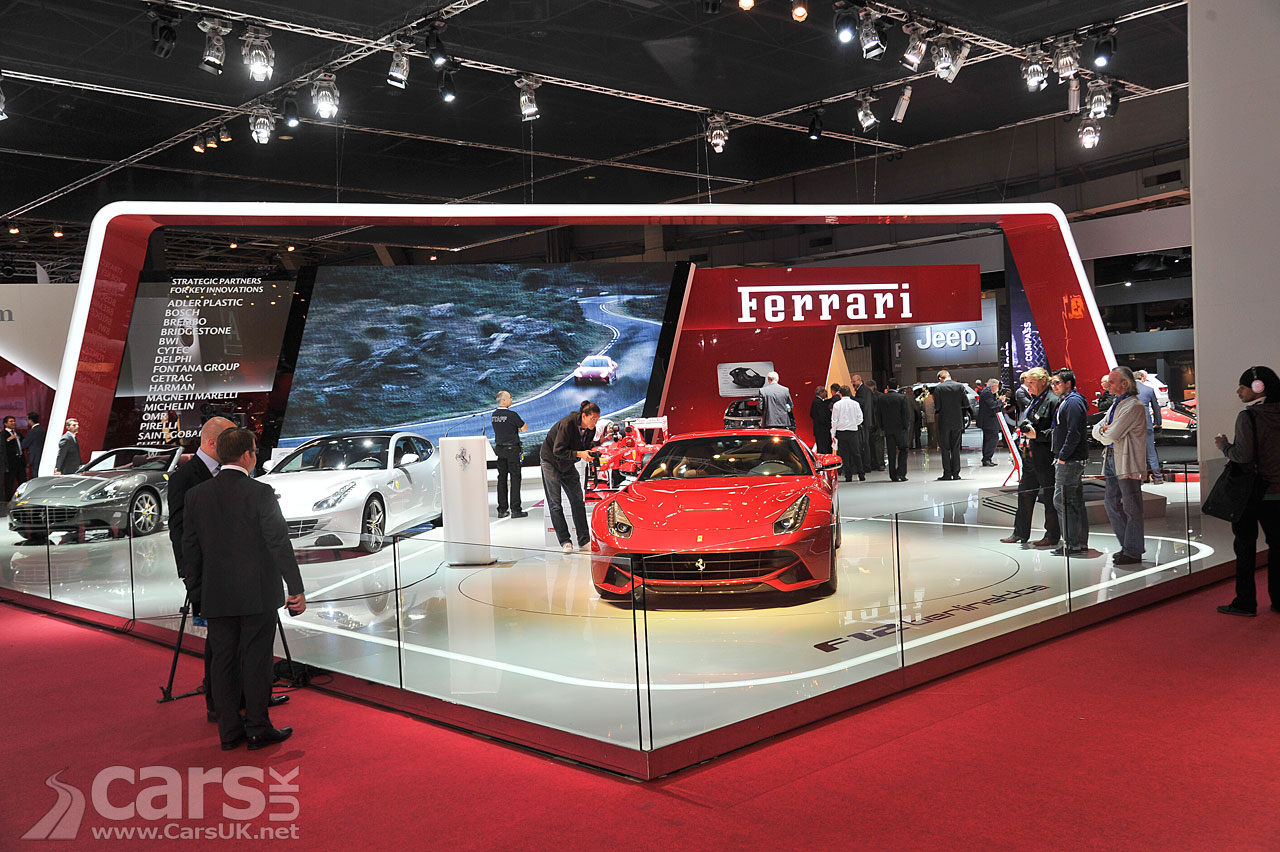 Ferrari F70 Tub & FF Roof: Paris 2012 | Cars UK