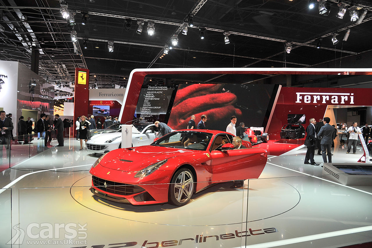 Ferrari F70 Tub & FF Roof: Paris 2012 | Cars UK