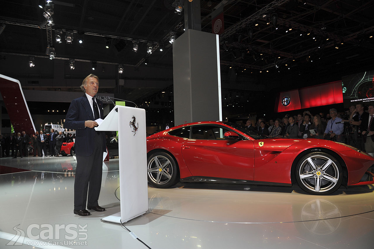 Ferrari F70 Tub & FF Roof: Paris 2012 | Cars UK