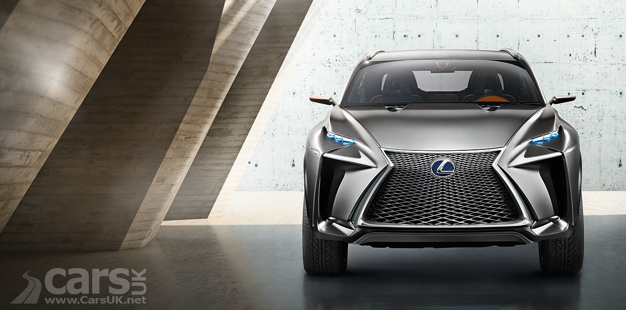 Lexus LF-NX Concept Compact SUV/Crossover makes a statement: Frankfurt ...