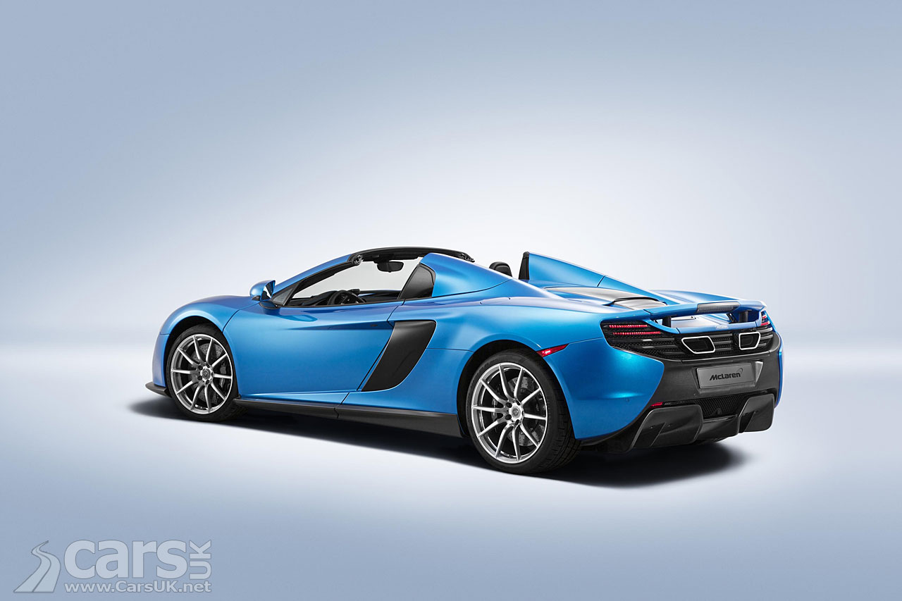 McLaren Special Operations (MSO) P1 and 650 S Spider Pebble Beach debut ...