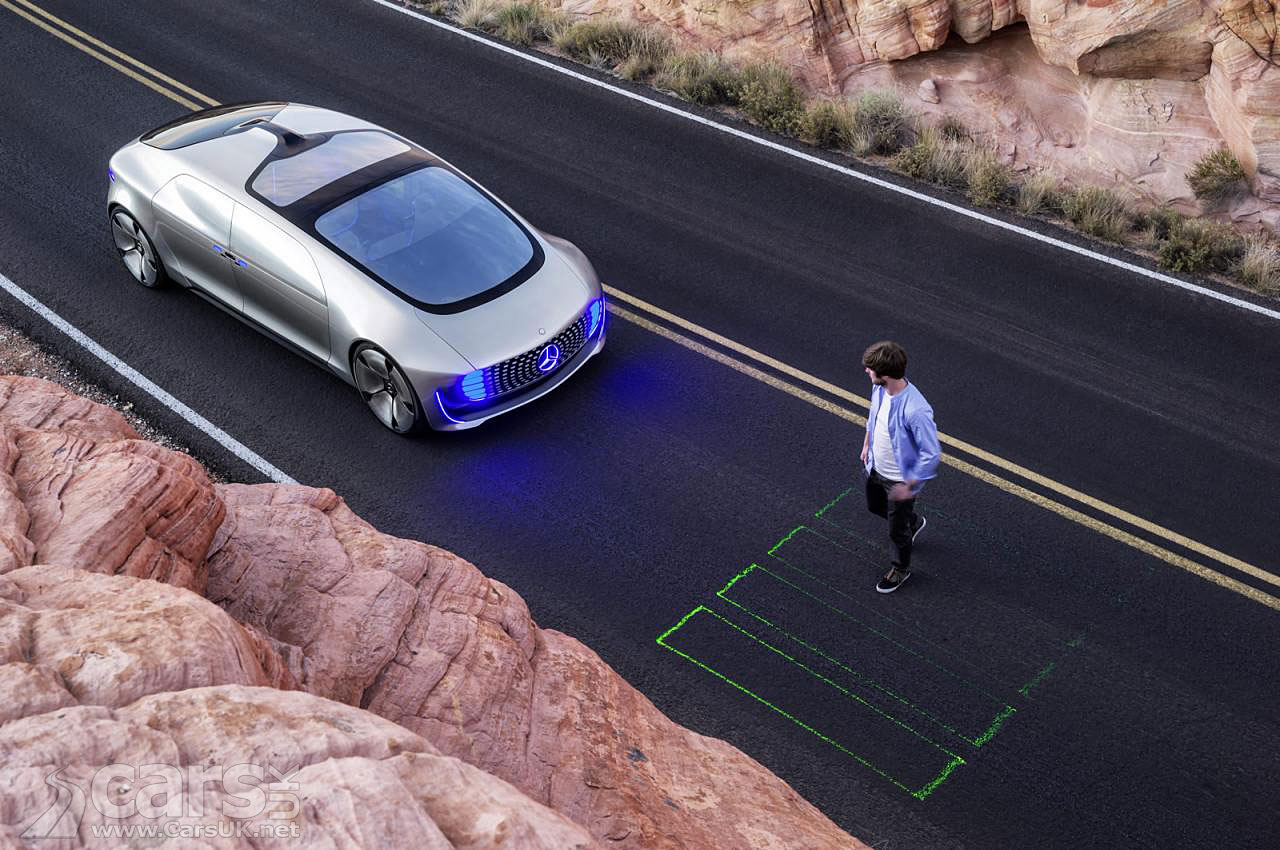 Mercedes F 015 Luxury in Motion Autonomous concept revealed | Cars UK