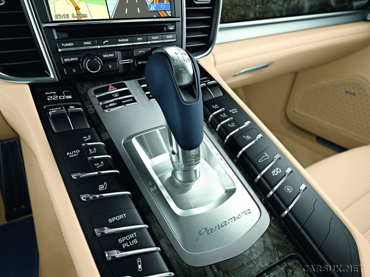 Porsche Panamera interiors revealed