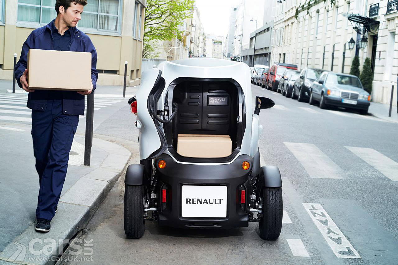 Renault Twizy Cargo turns the Twizy EV in to a van | Cars UK