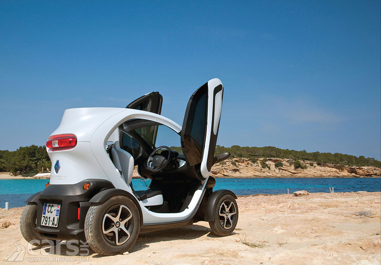 Renault Twizy 45 EV - now in the hands of 14 year olds | Cars UK