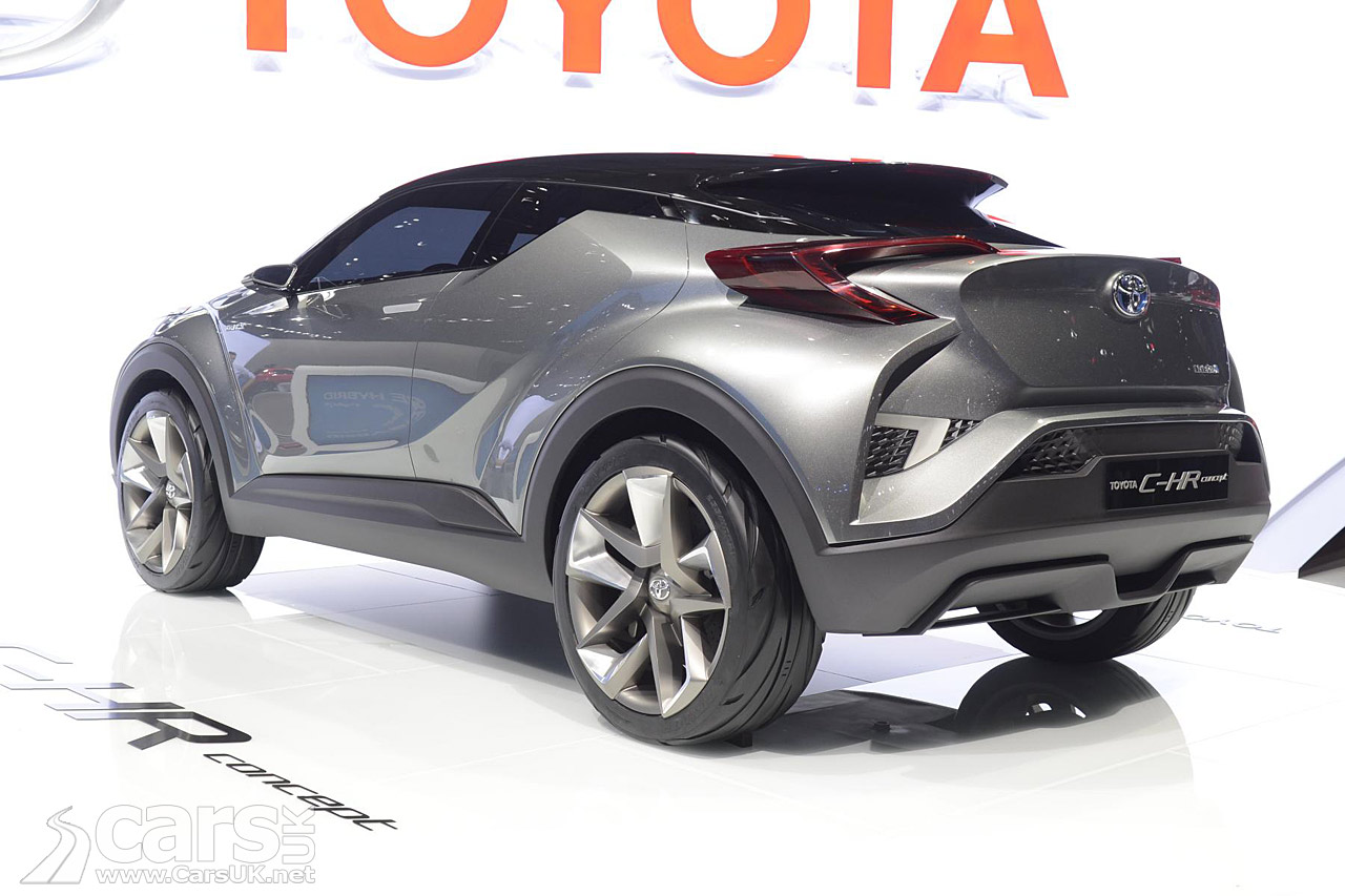 New Toyota C-HR Concept previews production Nissan Juke rival ...