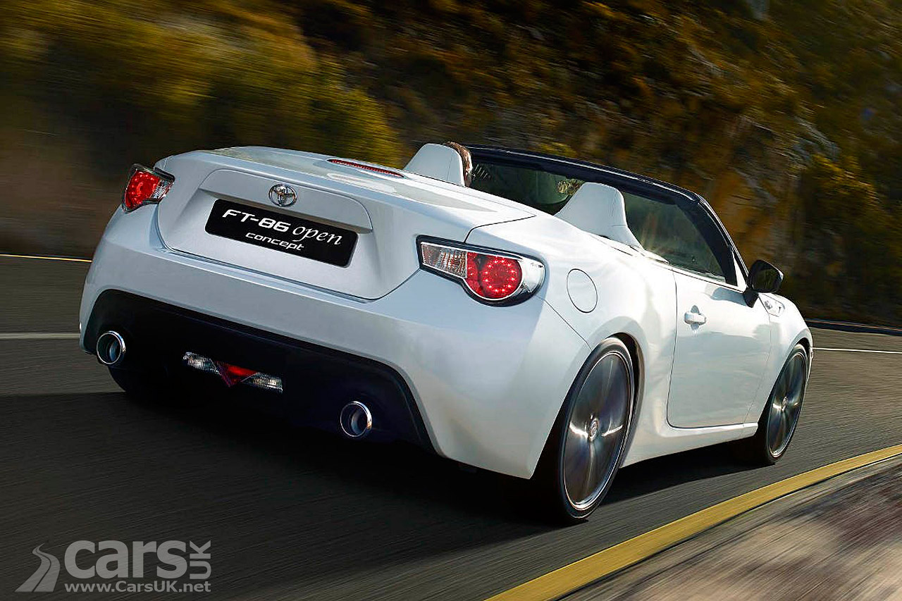 Toyota FT-86 Open Concept: The GT86 Convertible arrives early + video ...