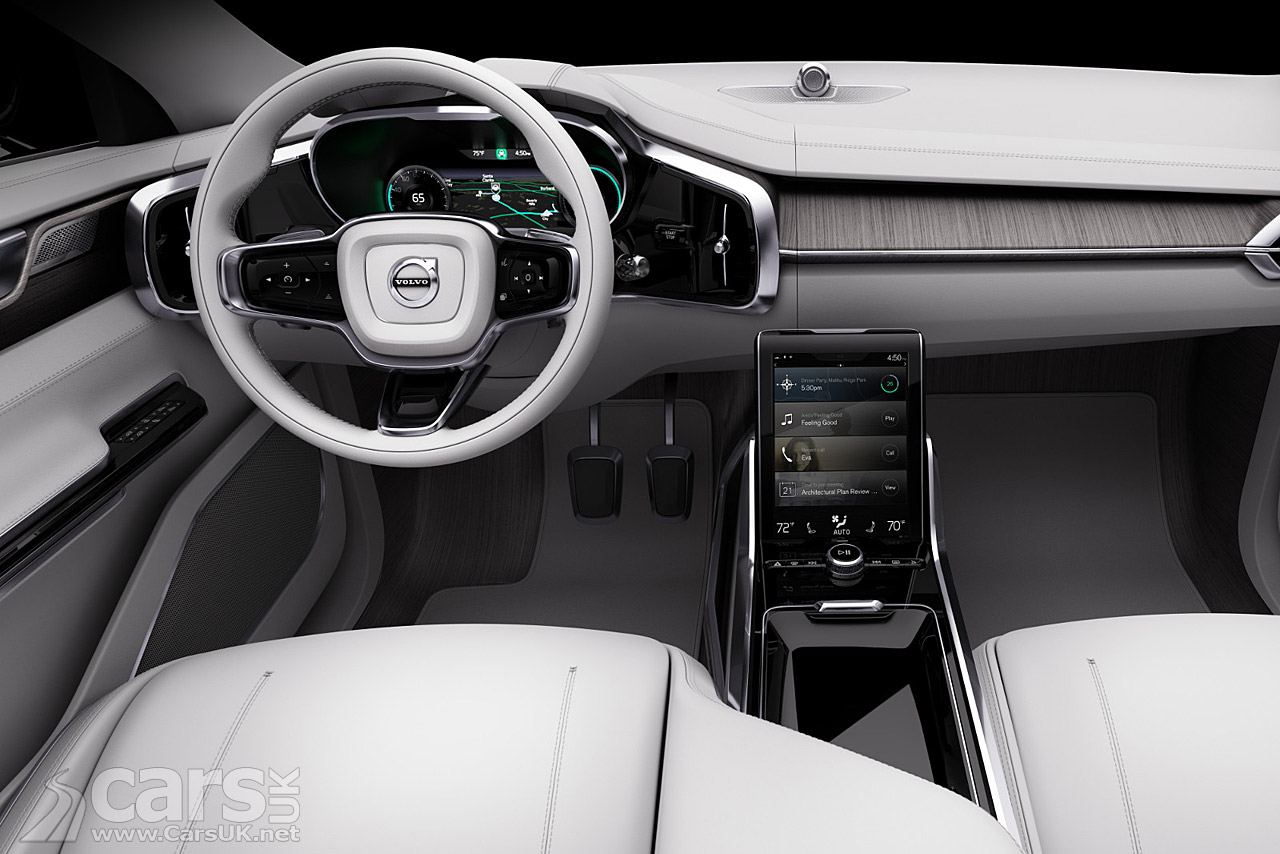 Volvo Concept 26: Volvo's vision of the cabin of a future autonomous ...