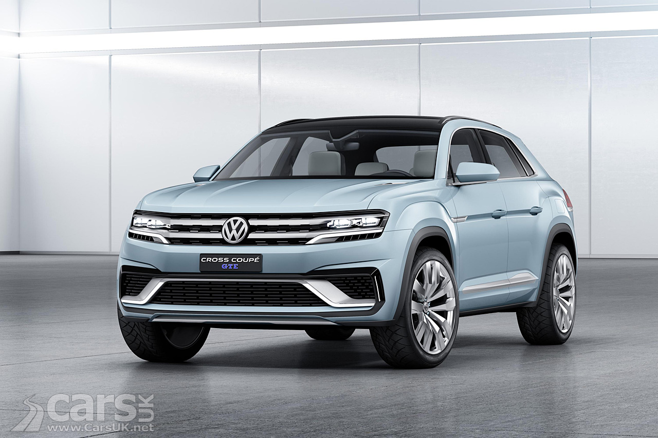 VW Cross Coupé GTE Concept: Detroit 2015