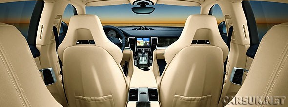Porsche Panamera interiors revealed