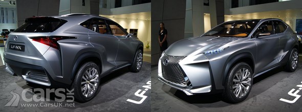 Lexus LF-NX Concept Compact SUV/Crossover makes a statement: Frankfurt ...
