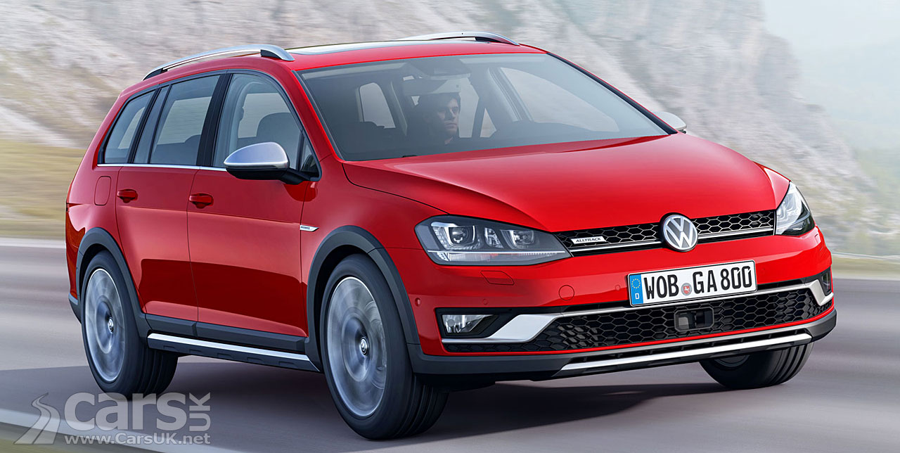 Volkswagen Golf Alltrack - VW reveal the 'Crossover' Golf | Cars UK