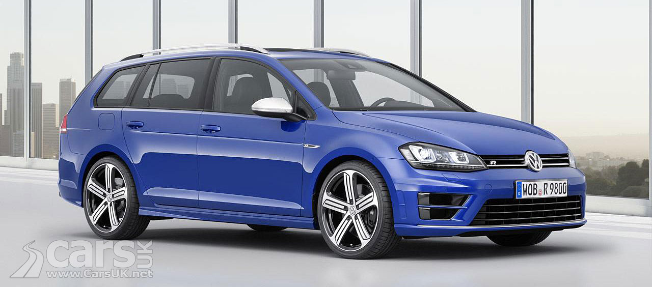 2015 Volkswagen Golf R Estate revealed