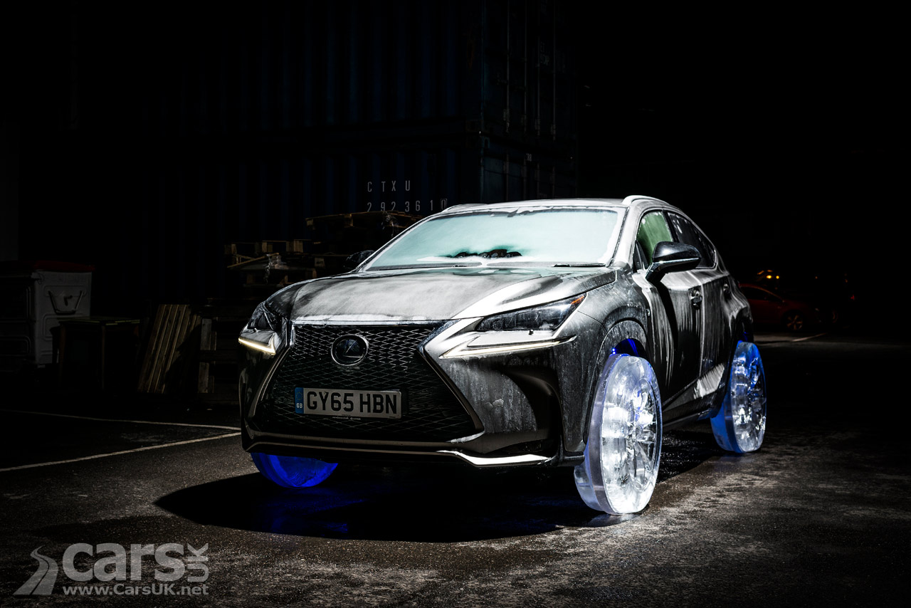 Lexus NX gets REAL Ice wheels and tyres (video) | Cars UK