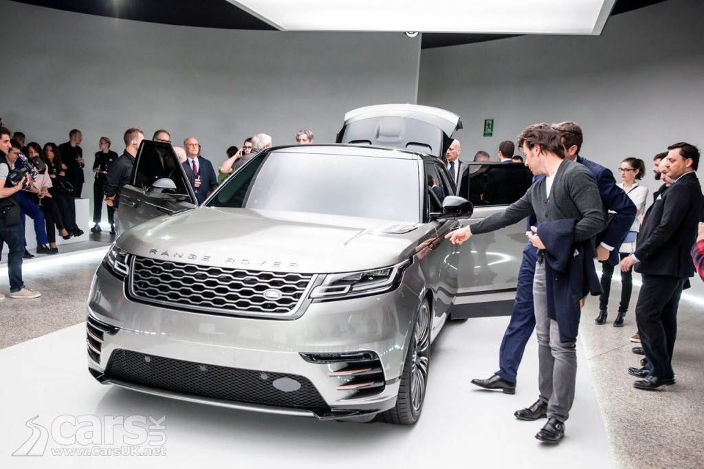 Range Rover Velar struts its stuff at Milan Design Week as Land Rover ...