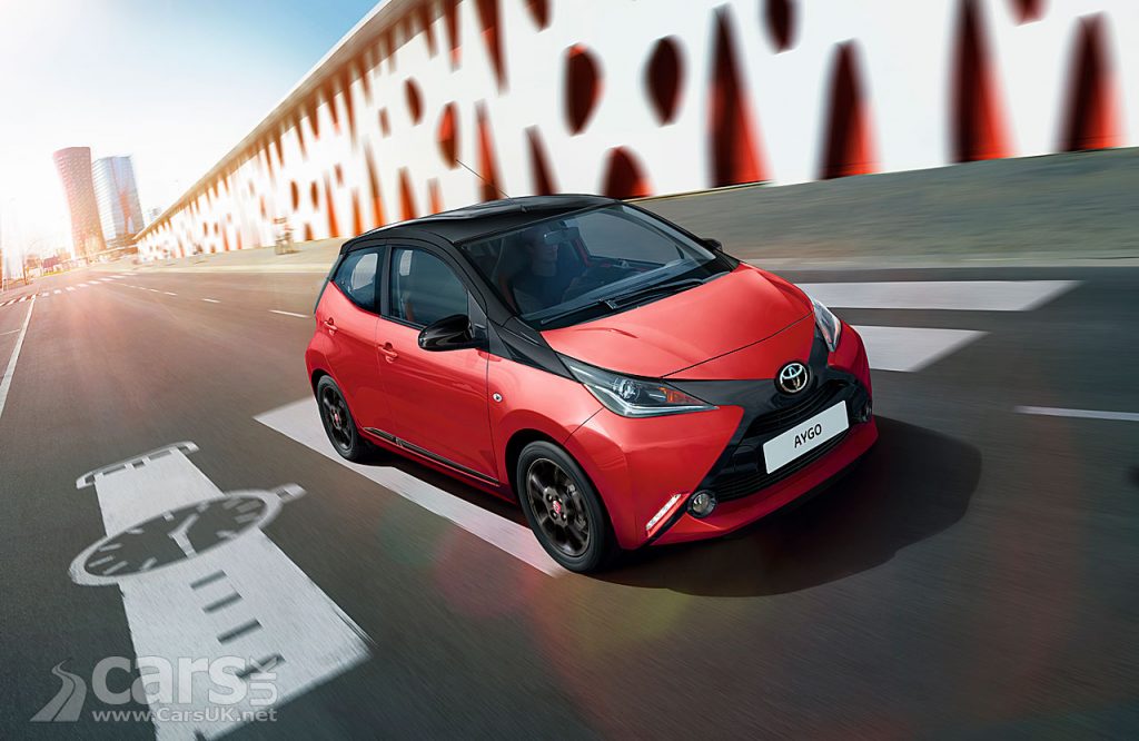2017 Toyota Aygo X-Cite gets bigger spec and Red and Black paint job as ...