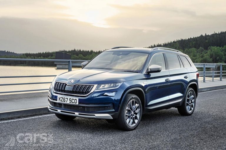 Skoda Kodiaq SCOUT with Off-Road looks on sale in the UK - Costs from £ ...