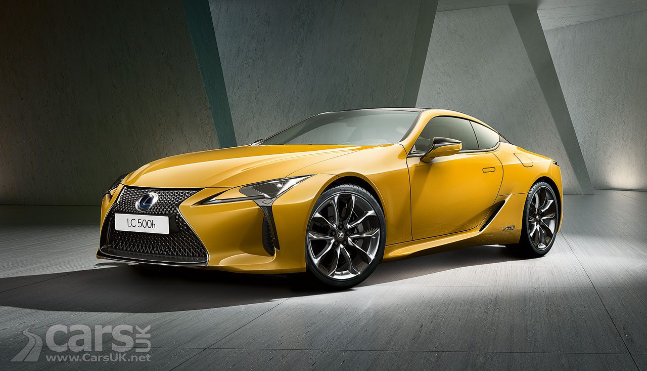 Lexus LC Limited Edition Coupe for the UK gets a Naples Yellow paint ...