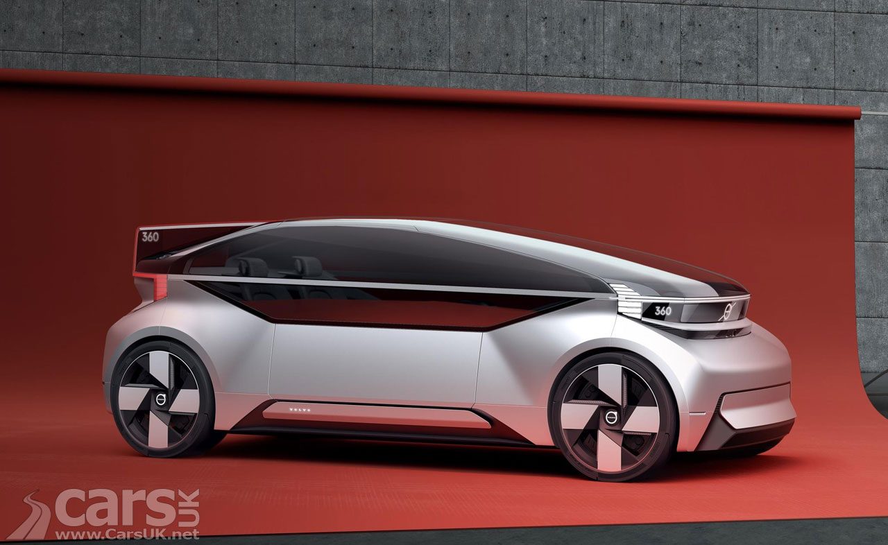 THIS is the Volvo 360c - an imagined future autonomous travel pod | Cars UK