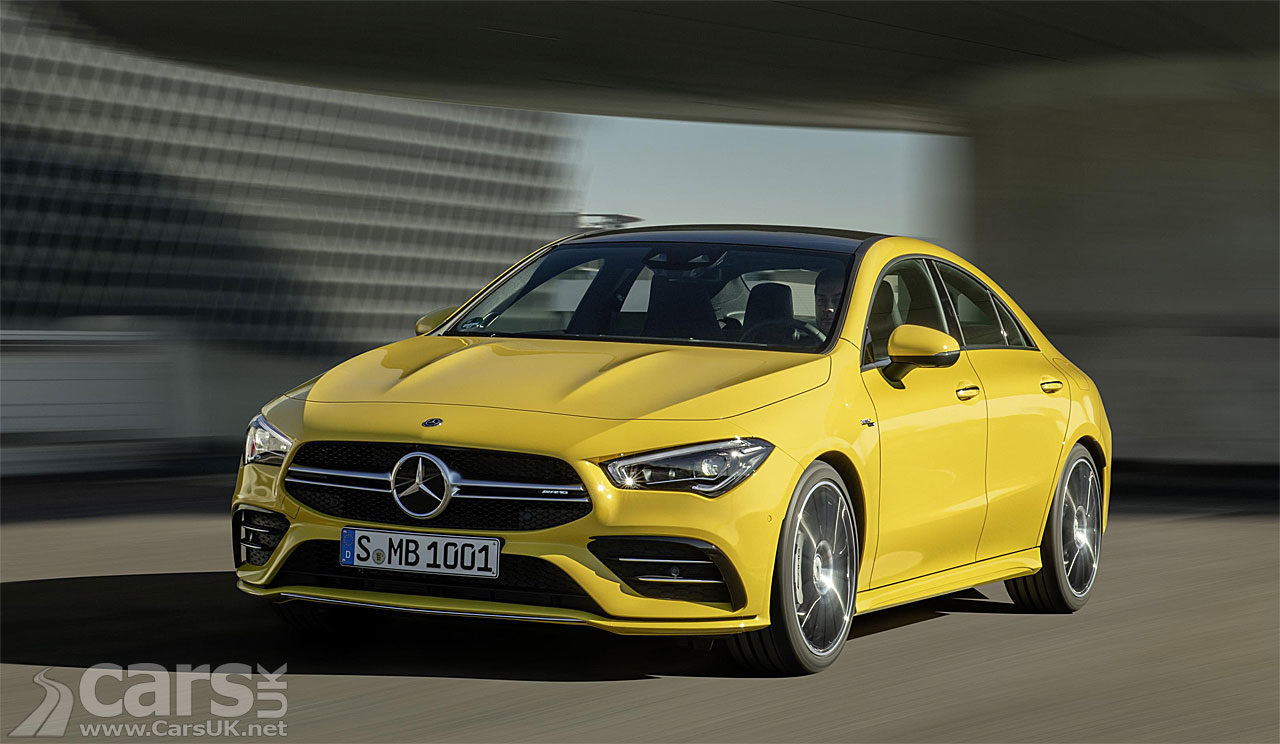 Mercedes-AMG CLA 35 REVEALED as the third A-Class AMG35 | Cars UK