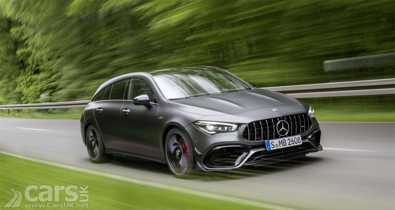 Mercedes-AMG CLA45 S Shooting Brake joins Mercedes' A-Class 45s | Cars UK